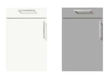 Lackfronten in der Küche